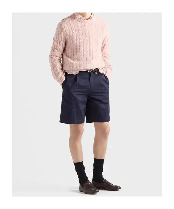 Prada Crewneck Ribbed Jumper