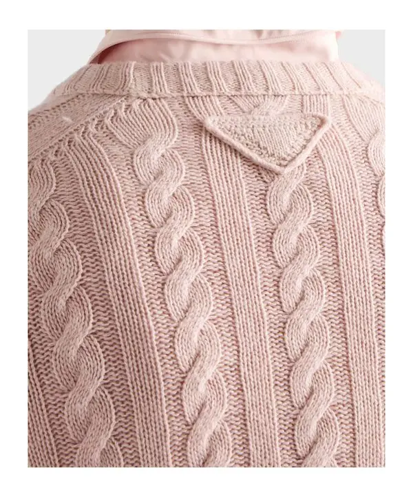 Prada Crewneck Ribbed Jumper