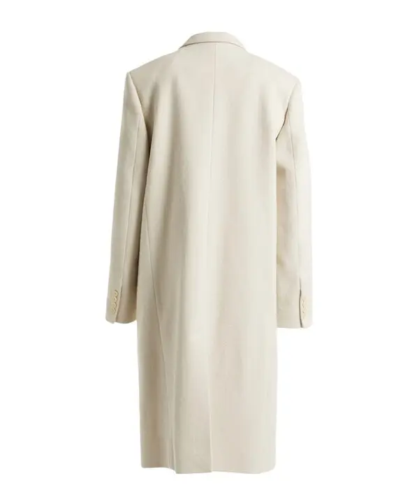 Isabel Marant Étoile Solid Color Double-breasted Coat