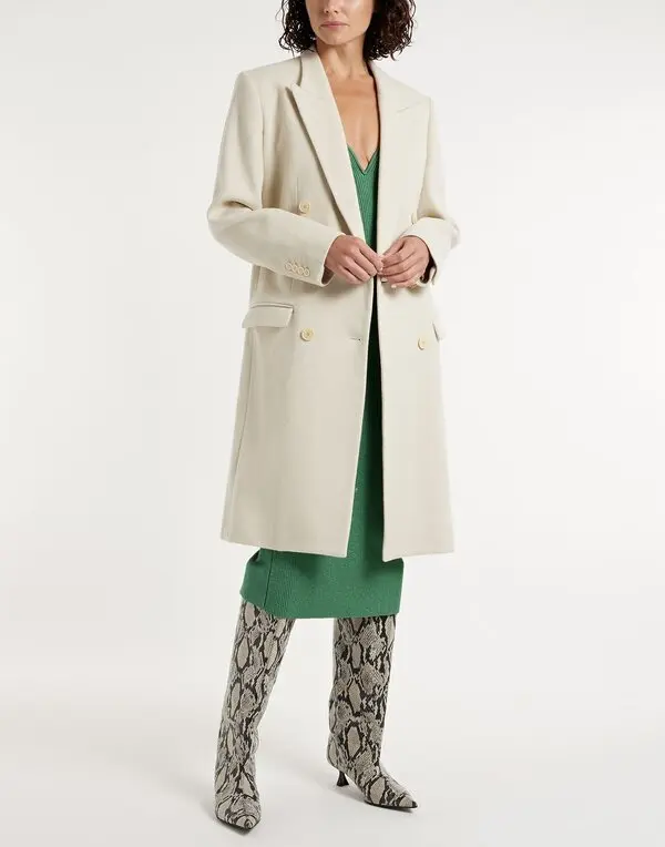 Isabel Marant Étoile Solid Color Double-breasted Coat