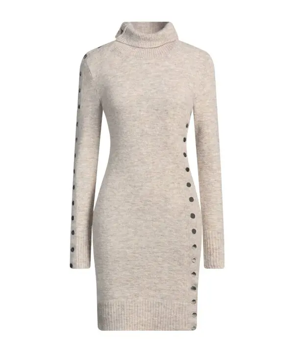 Isabel Marant Étoile Bodycon Turtleneck Long Sleeve Knit Dress