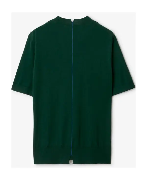 Burberry Drop Shoulder Knitted Top
