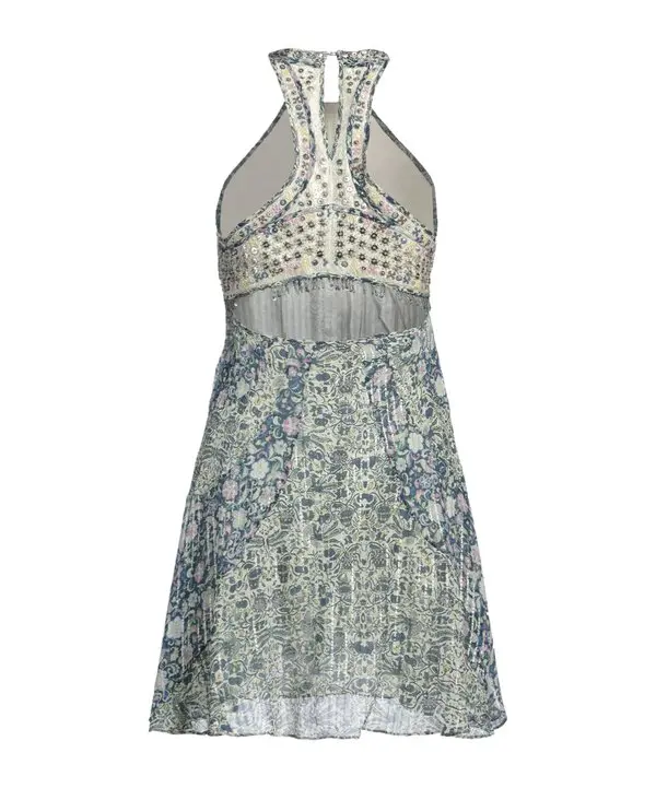Isabel Marant Étoile Sleeveless Sequin Embroidered Dress