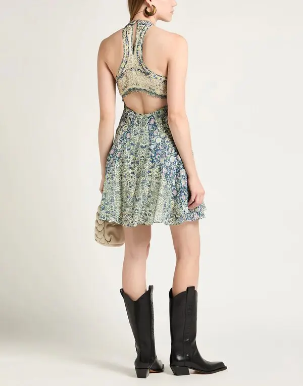 Isabel Marant Étoile Sleeveless Sequin Embroidered Dress