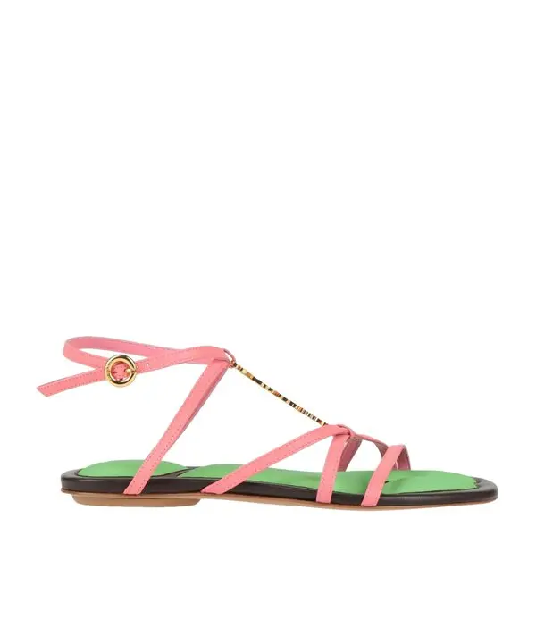 Jacquemus Round Toe Slingback Sandals