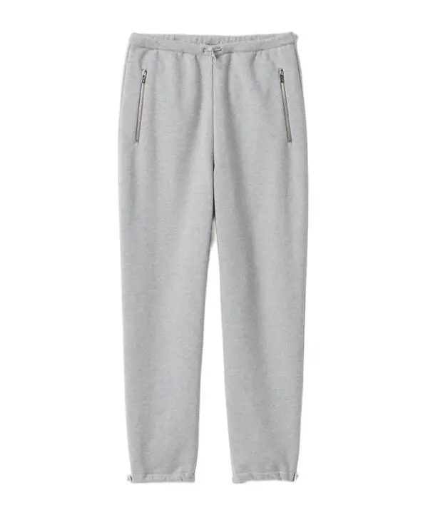 Miu Miu Cotton Fleece Sweatpants With Embroidered Logo