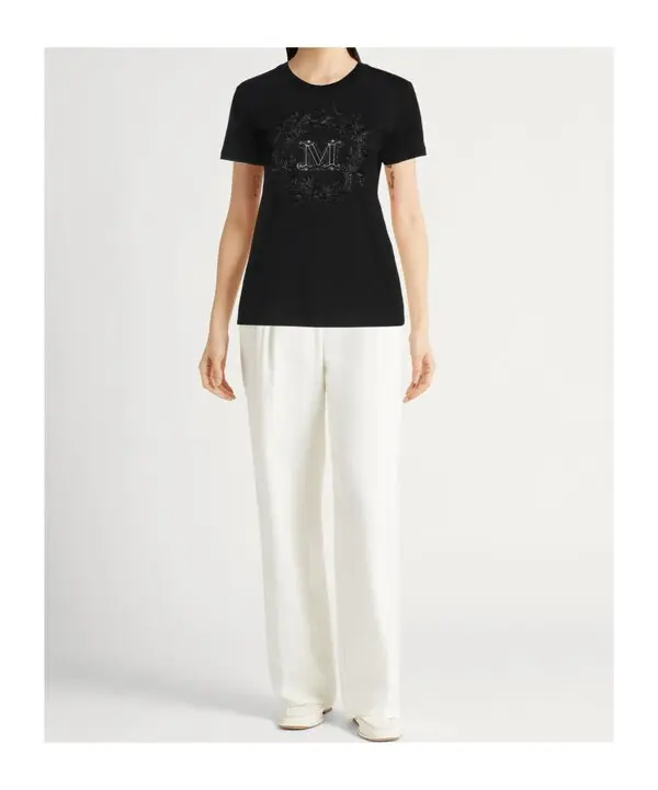 Max Mara Logo Crew Neck T-shirt