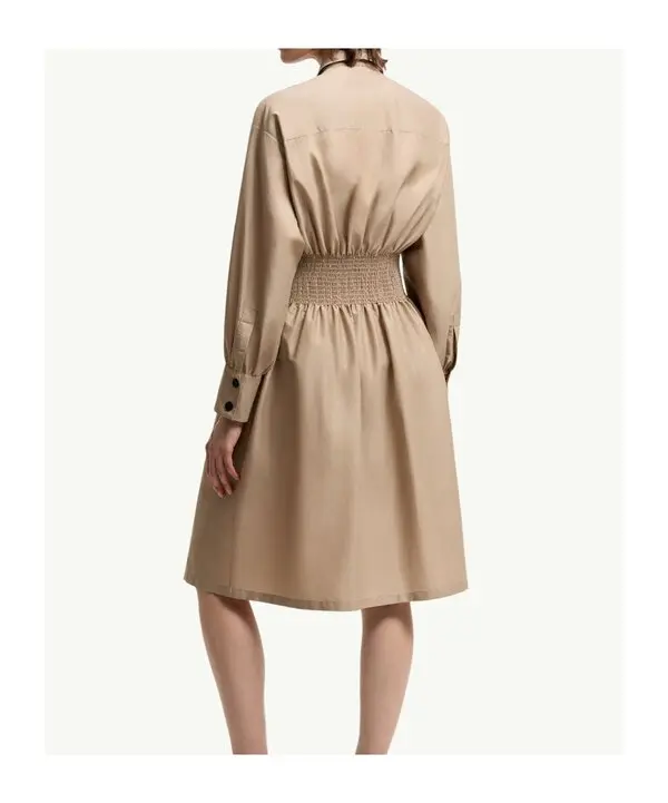 Moncler Cotton Nylon Shirt Dress