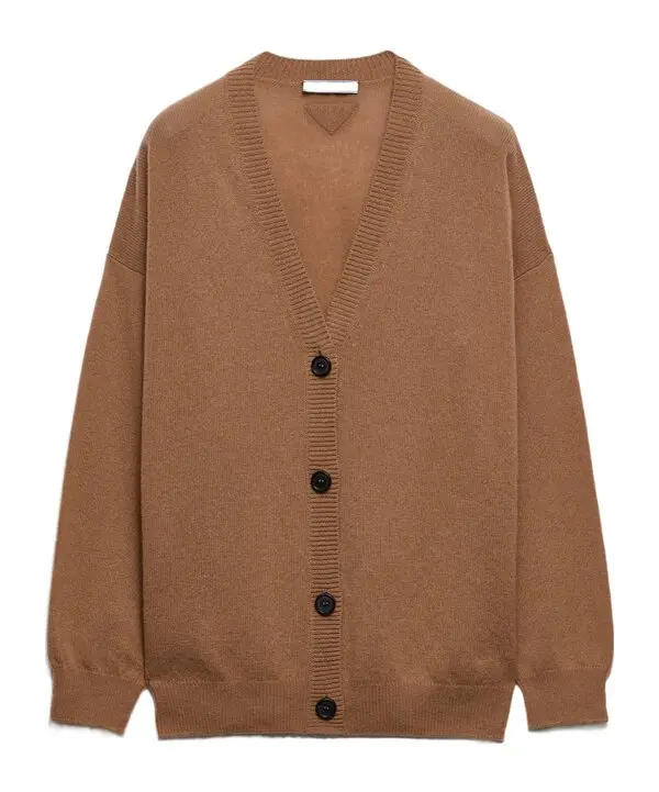 Prada Cashmere V-neck Cardigan