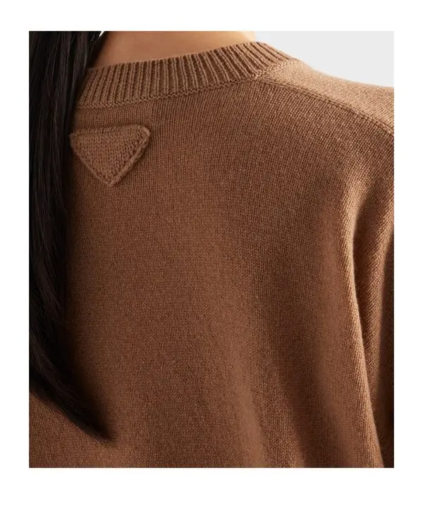 Prada Cashmere V-neck Cardigan