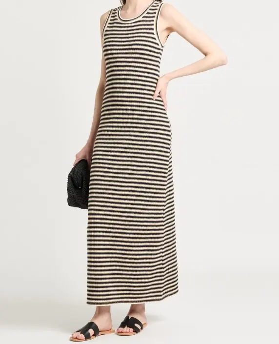 MAXCO. Max&co. Striped Knit Maxi Dress