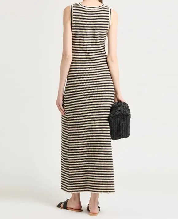 MAXCO. Max&co. Striped Knit Maxi Dress