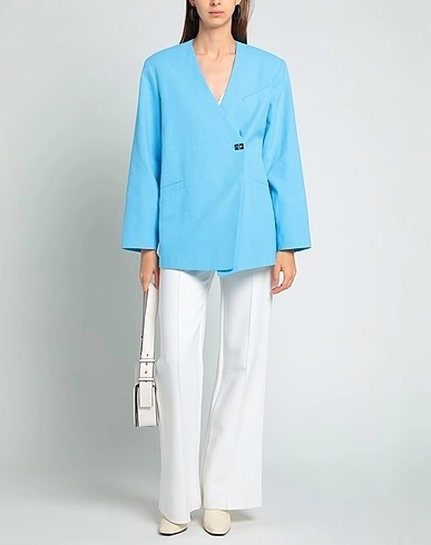 GANNI Simple Double-breasted Suit