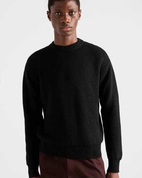 Prada Cashmere Crew-neck Sweater