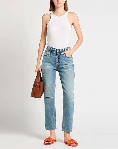 Rag & Bone Washed Denim Leggings