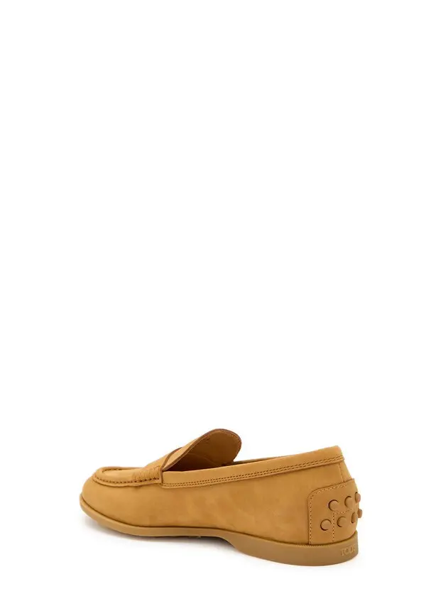 TOD'S Gomma Leggero Nubuck Loafers