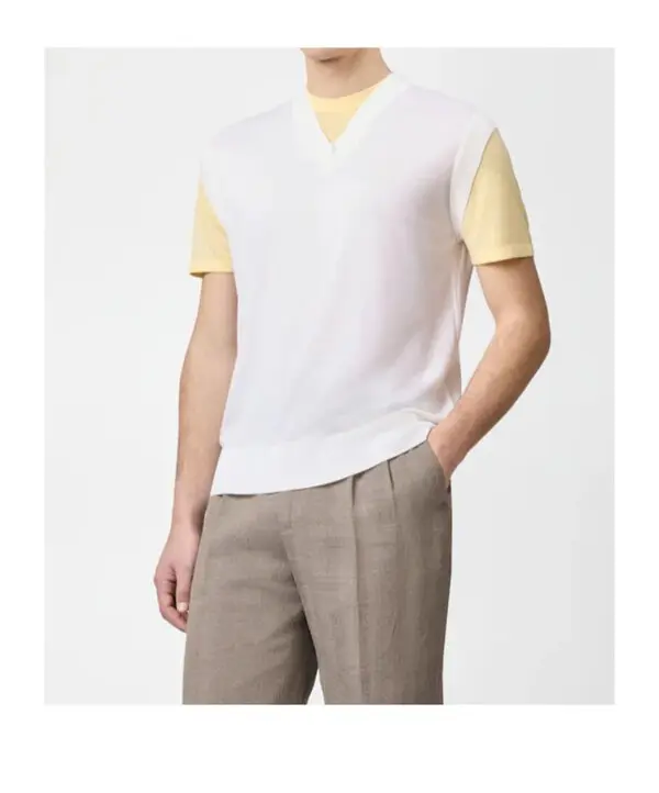 TOD'S Short-sleeved Knitted T-shirt