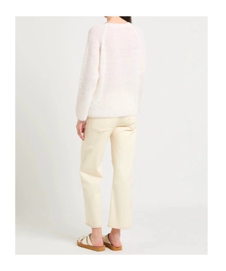 Max Mara Long-sleeved V-neck Sweater