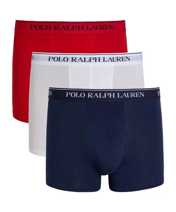 Polo Ralph Lauren Classic Logo-jacquard Stretch-cotton Trunks