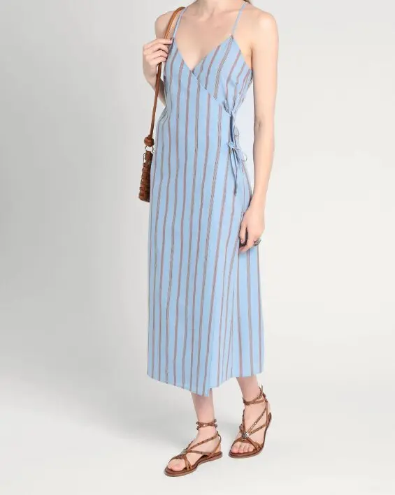 MAXCO. Max&co. Midi Wrap Dress