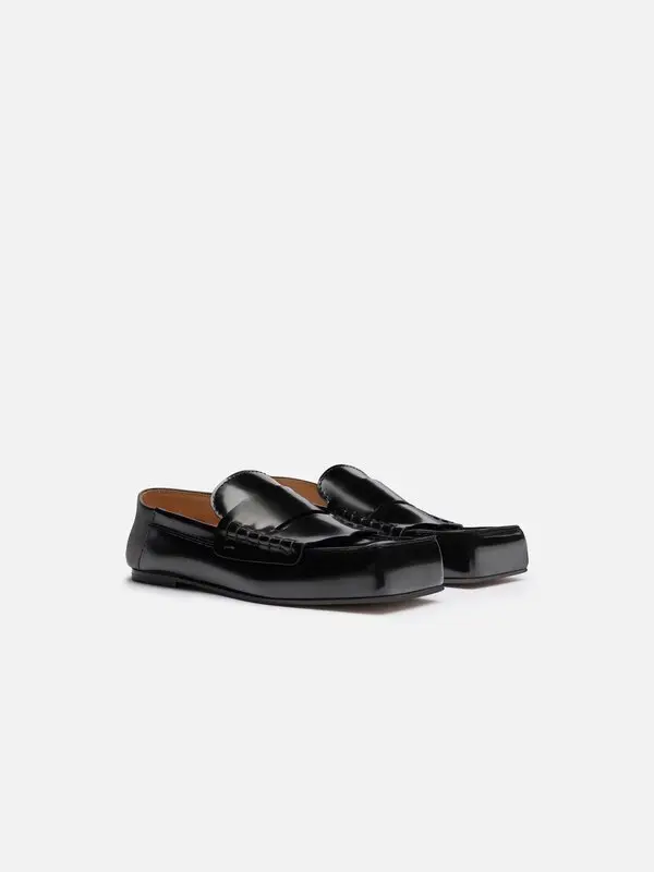Jacquemus Leather Square-toe Loafers
