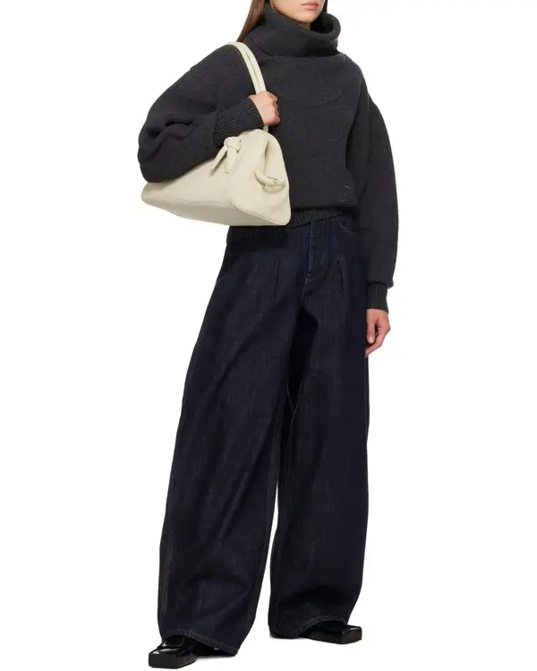 Jacquemus Leather Square-toe Loafers
