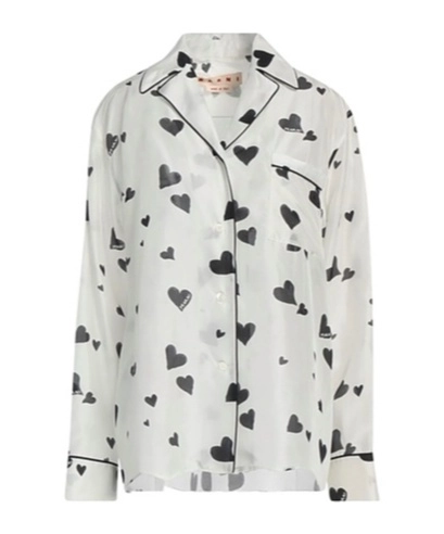 Marni Two-tone Crepe Shirt