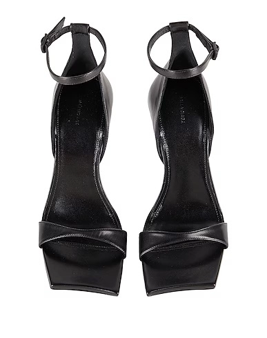 Balenciaga Strappy High-heeled Sandals With Buckled Ankle Straps