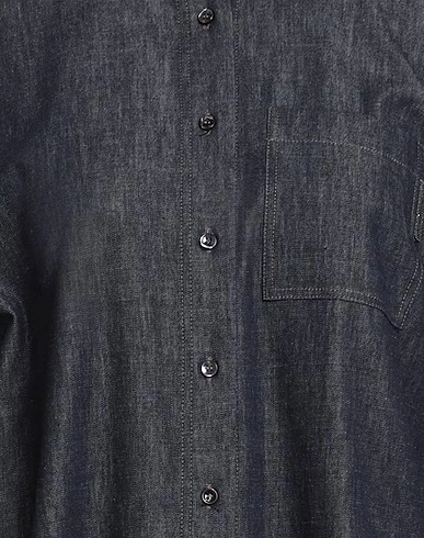 Brunello Cucinelli Dark Wash Denim Shirt