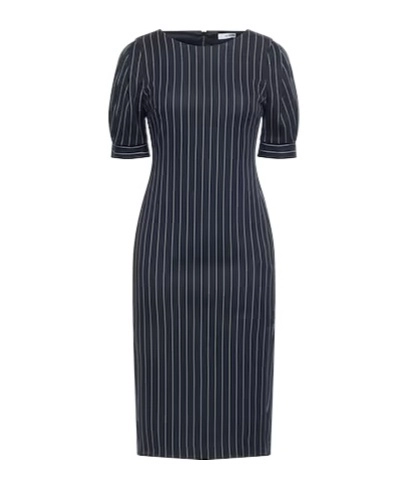 Max Mara Sheath Dress With Pinstripe Detail
