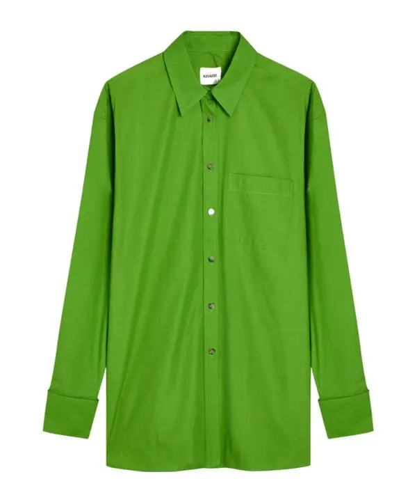 Khaite Newton Cotton-poplin Shirt
