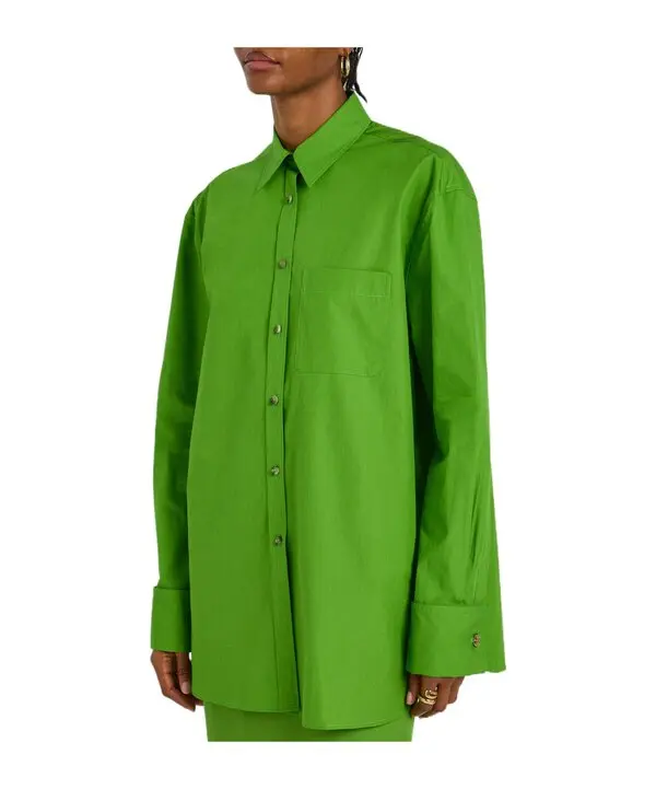 Khaite Newton Cotton-poplin Shirt