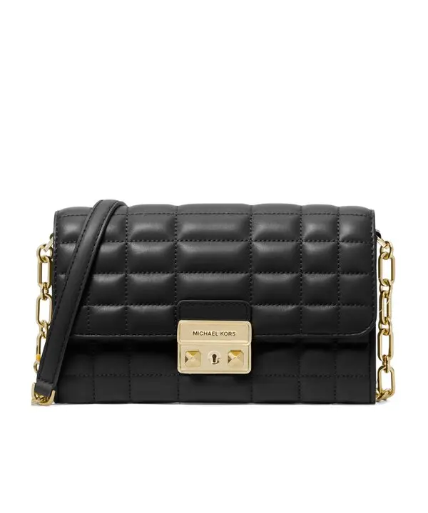 Michael Kors Tribeca Large Convertible Crossbody Bag - Black