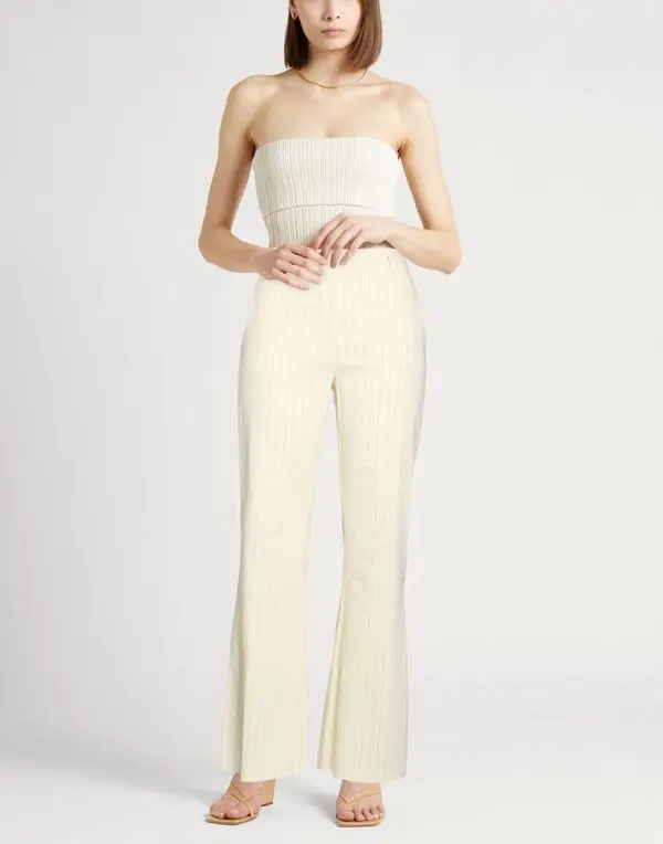 Sportmax Vertical Striped Flared Trousers