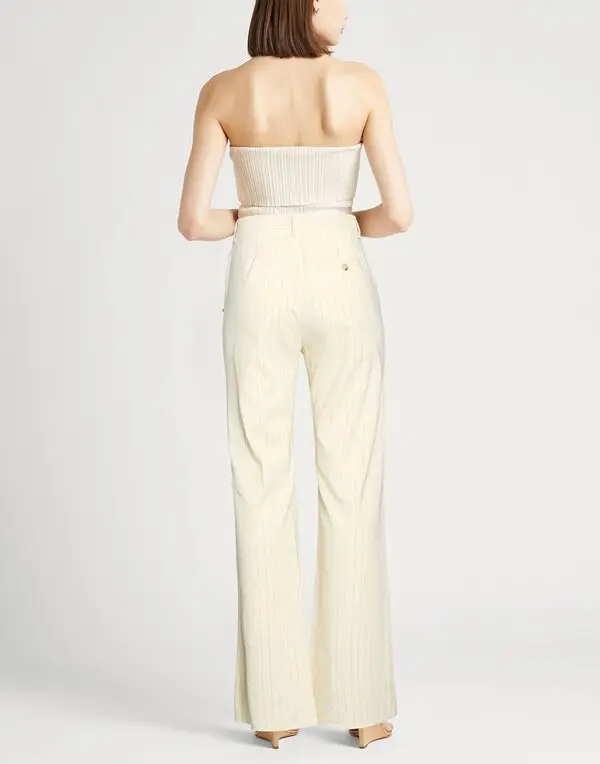 Sportmax Vertical Striped Flared Trousers
