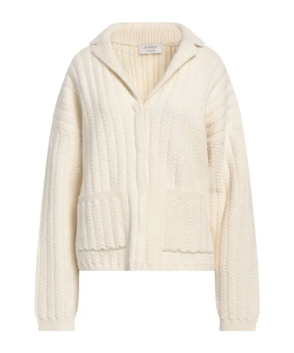 Sportmax Solid Color Knit Coat