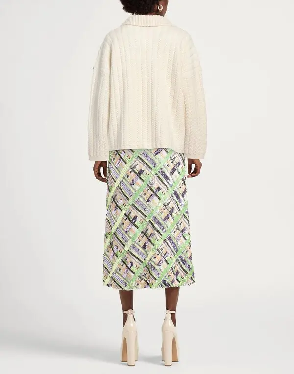 Sportmax Solid Color Knit Coat