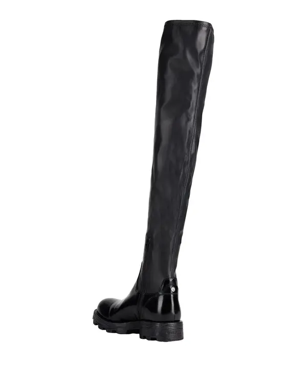 DIESEL® Patent Leather Platform Boots