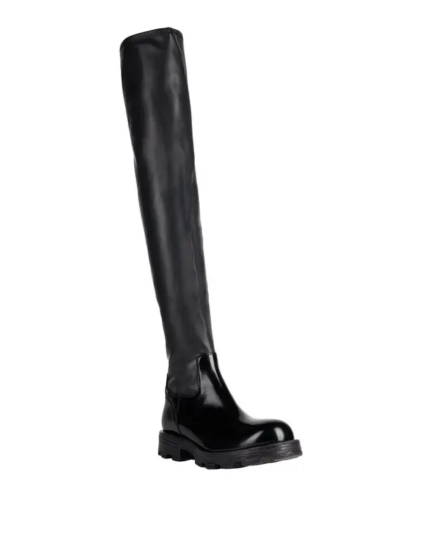 DIESEL® Patent Leather Platform Boots