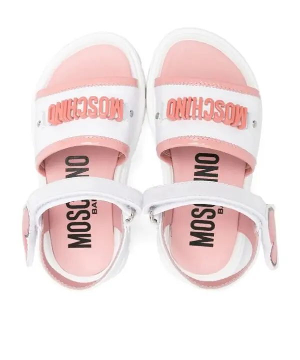 Moschino Logo Logo Sandals