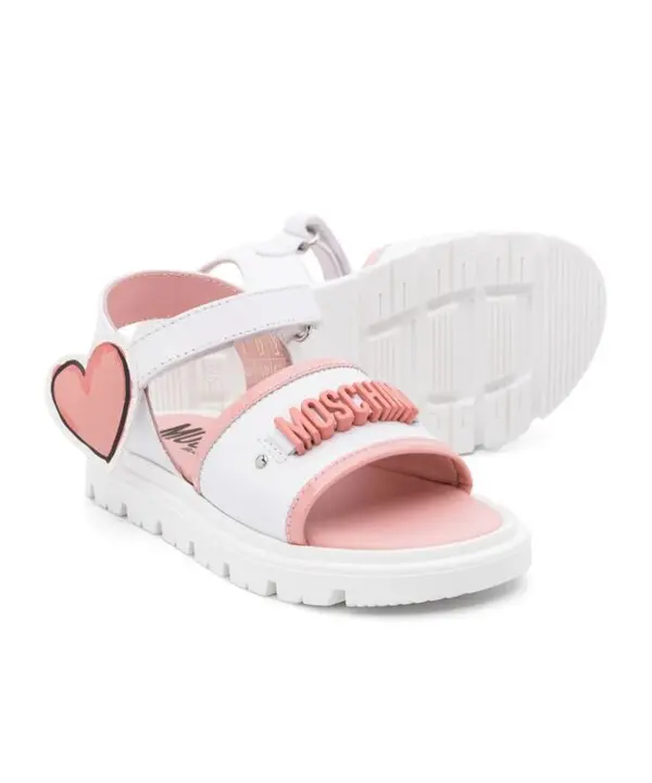 Moschino Logo Logo Sandals