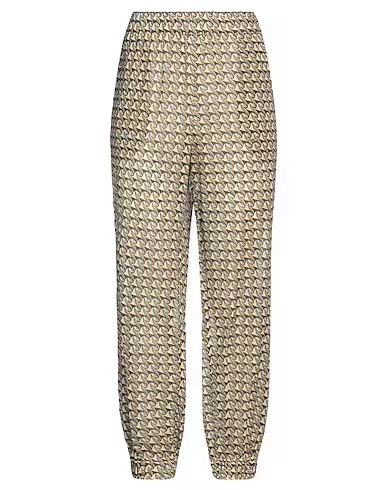Tory Burch High-waisted Tapered Fit Printed Trousers - Nude