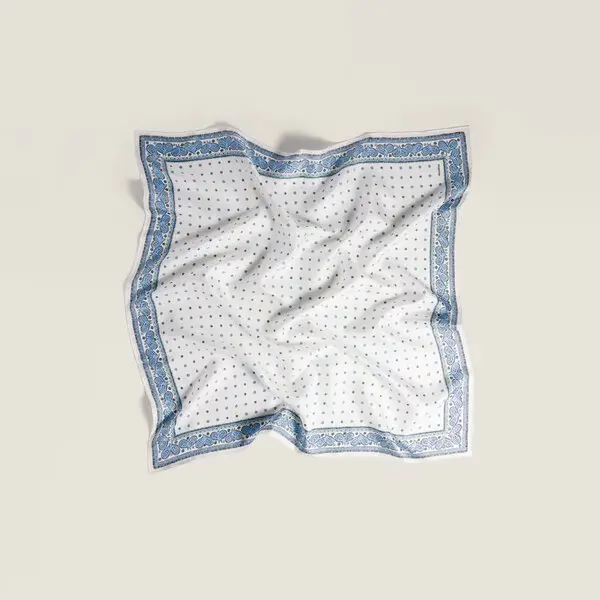 Miu Miu Printed Twill Scarf