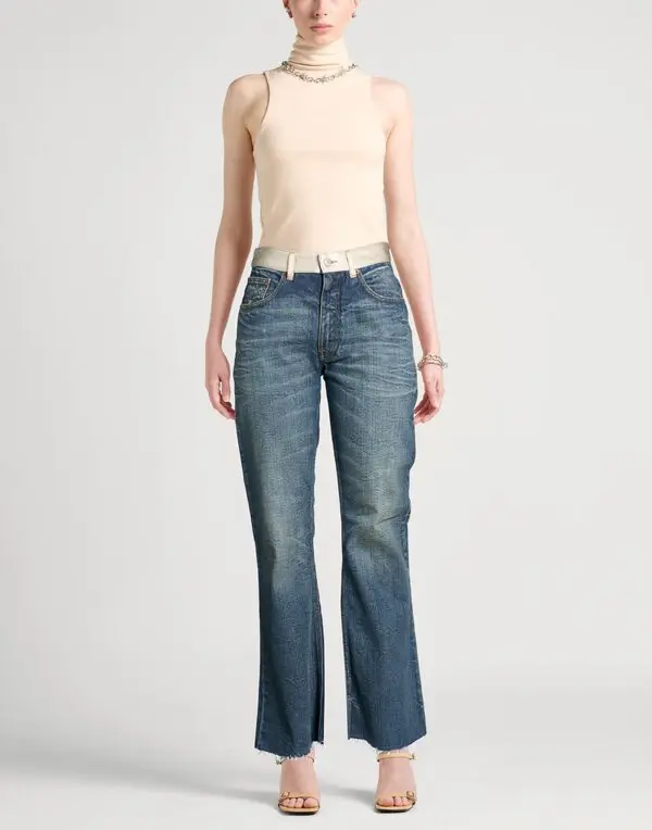 MAISON MARGIELA Medium Denim Flare Pants