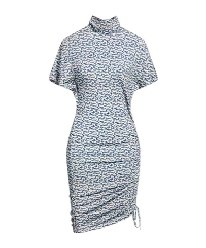 Isabel Marant Étoile Two-tone Gathered Sheath Dress