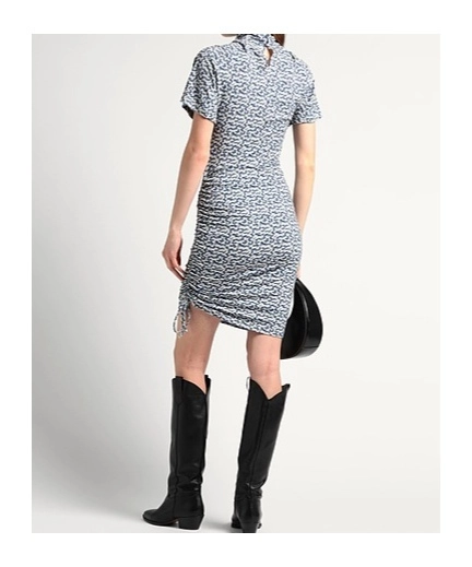 Isabel Marant Étoile Two-tone Gathered Sheath Dress