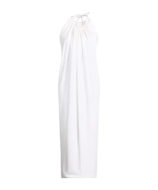 Sportmax Solid Color Sleeveless Dress