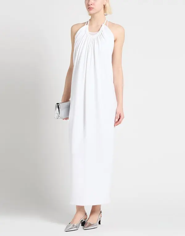 Sportmax Solid Color Sleeveless Dress