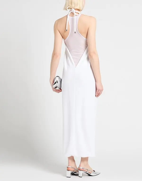 Sportmax Solid Color Sleeveless Dress