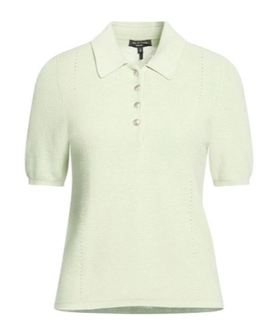 Rag & Bone Solid-color Knitted Short-sleeved Shirt